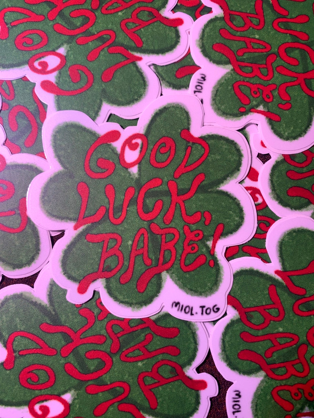 Good Luck, Babe! Sticker - Etsy