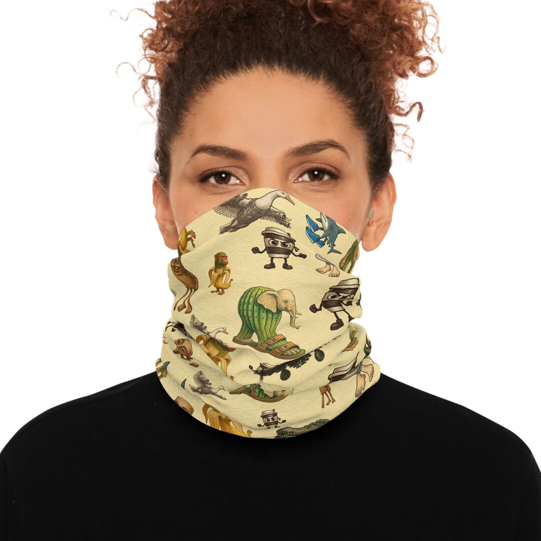 ITALIAN BRAINROT ANIMALS Tube Scarf, Ornella Leccacappella Design ...