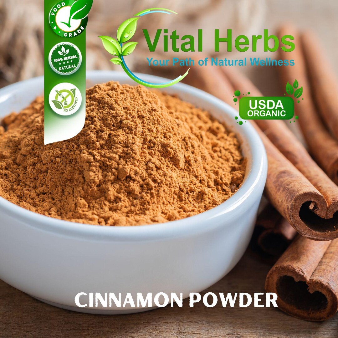 CEYLON CINNAMON POWDER 100% Pure Organic Cinnamomum Verum Finest ...