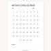 60 Day Challenge Tracker | Goal Planning Printable and Digital | PDF ...