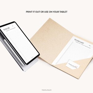 To-do List | Checklist With Date Section | Printable and Digital - Etsy