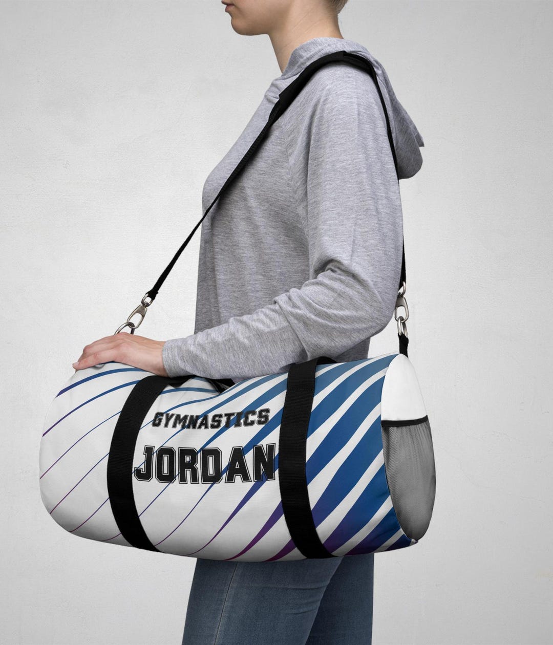 Personalized Boys Gymnastics Duffel Bag, Personalized Gymnastics Bag ...