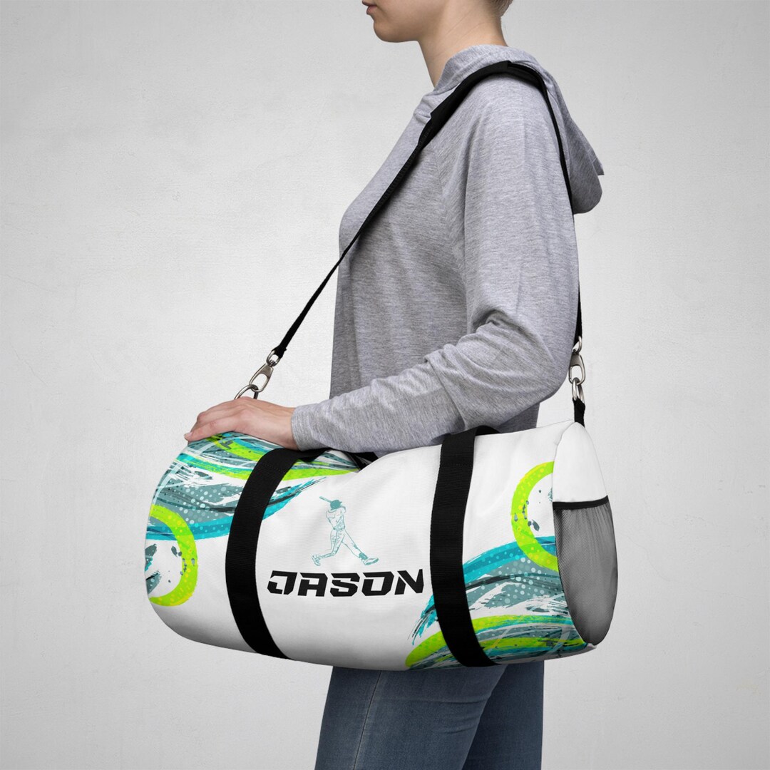 Baseball Duffel Bag, Personalized Sports Gift, Custom Baseball Team Bag ...