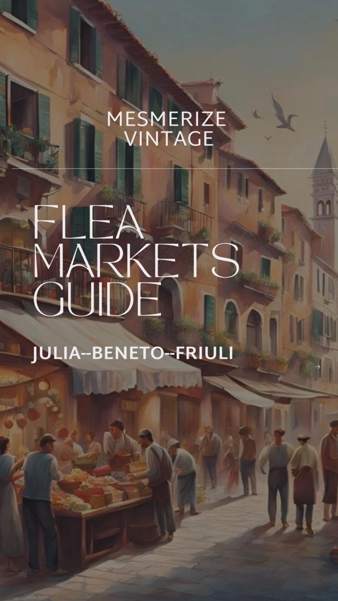Italy Flea Market Guide: Veneto & Friuli Vintage Shopping (PDF) - Etsy