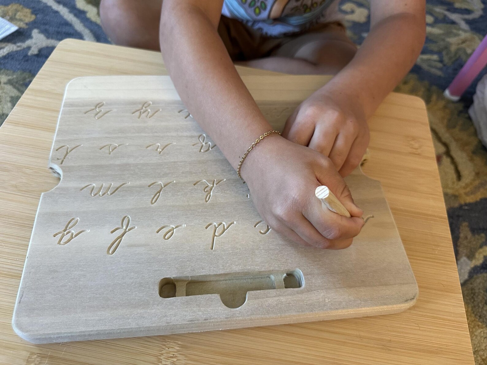 Montessori Cursive Writing Trainer - Etsy