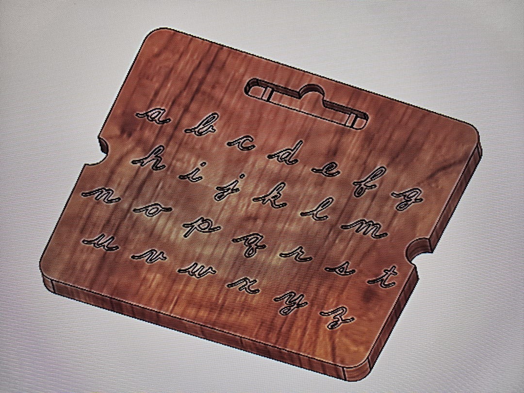 Montessori Cursive Writing Trainer - Etsy