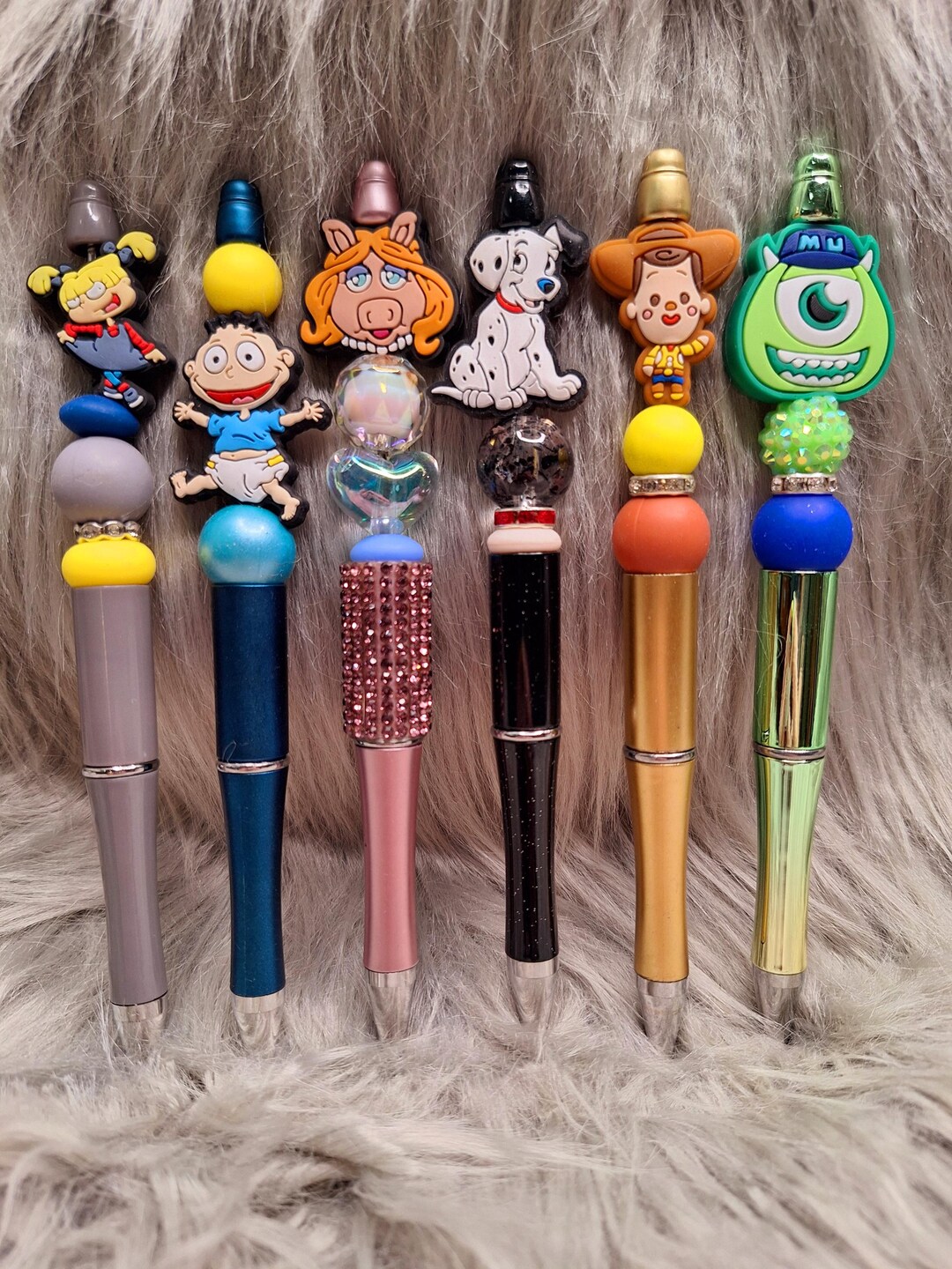 Character Focal Pens Pixar Focal Pen Beaded Pens Nickelodeon Movie & TV ...