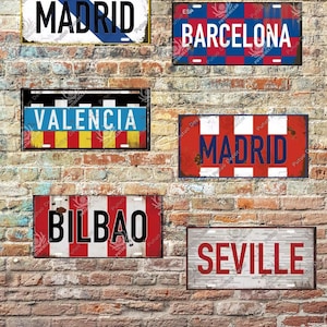 Barcelona Spain License Plate - Etsy