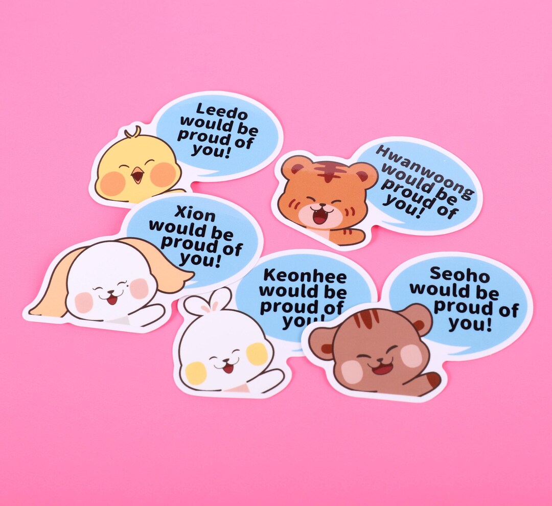 Oneus USS Support Stickers - Etsy