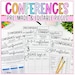 Parent Teacher Conference Bundle | Printable Notes, Communication ...