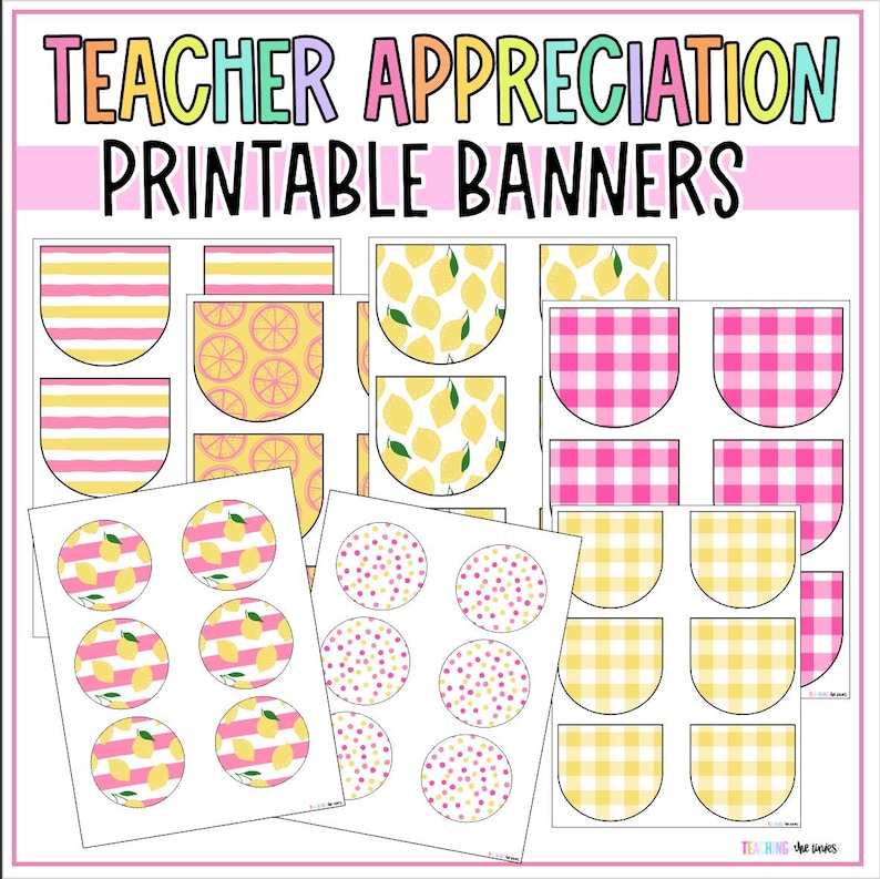 Lemon Teacher Appreciation Bulletin Board Kit | Cutesy Teacher ...