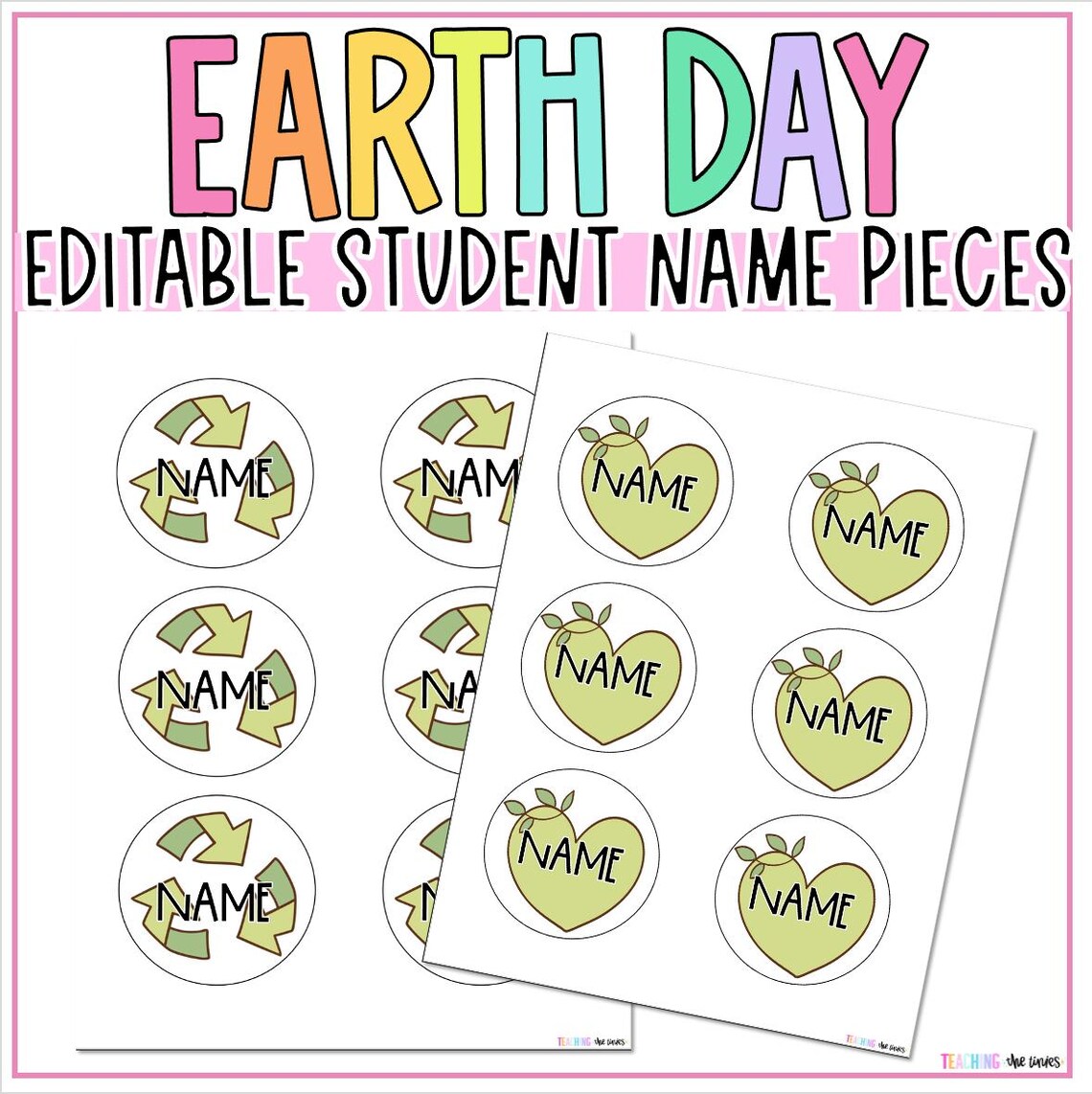 Earth Day Bulletin Board Kit | Cutesy Classroom Earth Day Decor ...