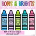 Dismissal Tags, How We Go Home Display | Bows & Brights Colorful ...