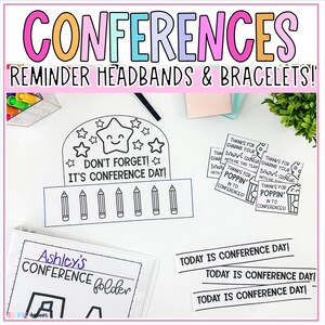 Parent Teacher Conference Bundle | Printable Notes, Communication ...
