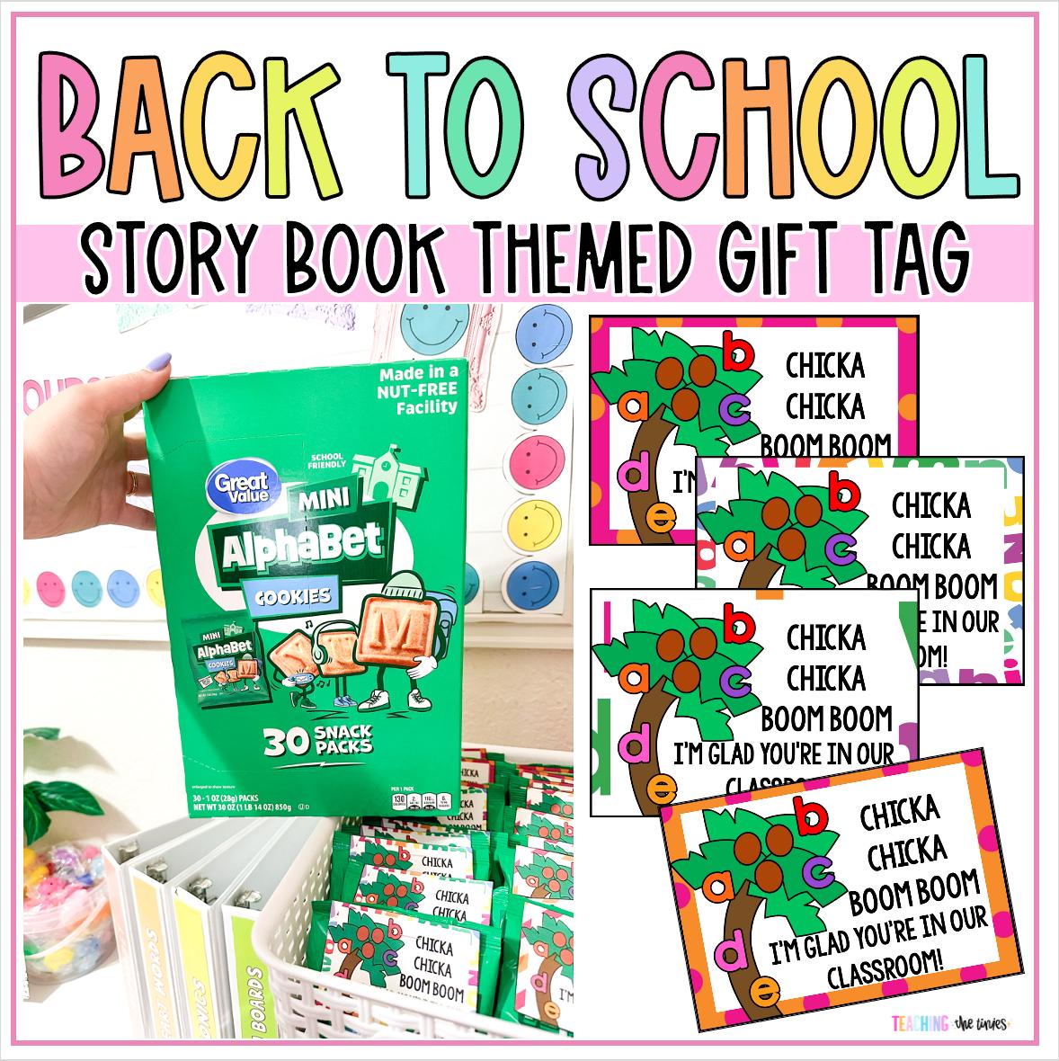 Back to School Student Gift Tags | Printable Student Gift Tag, Unique ...
