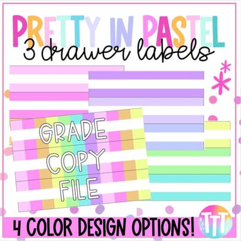 Editable Classroom Visual Schedule | Pretty in Pastel Editable ...