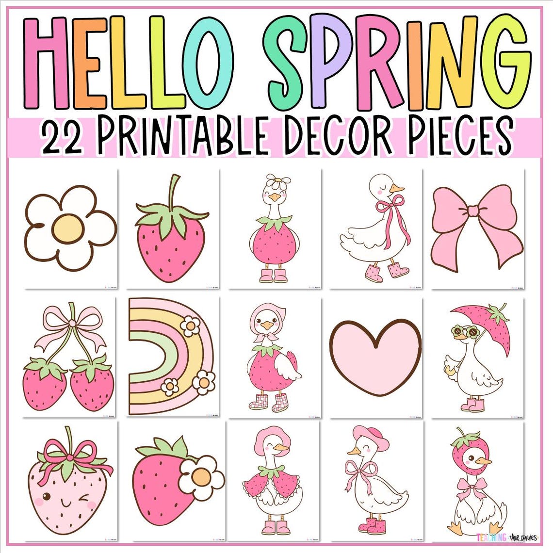 Silly Goose Bulletin Board Kit | Cutesy Classroom Spring Decor ...