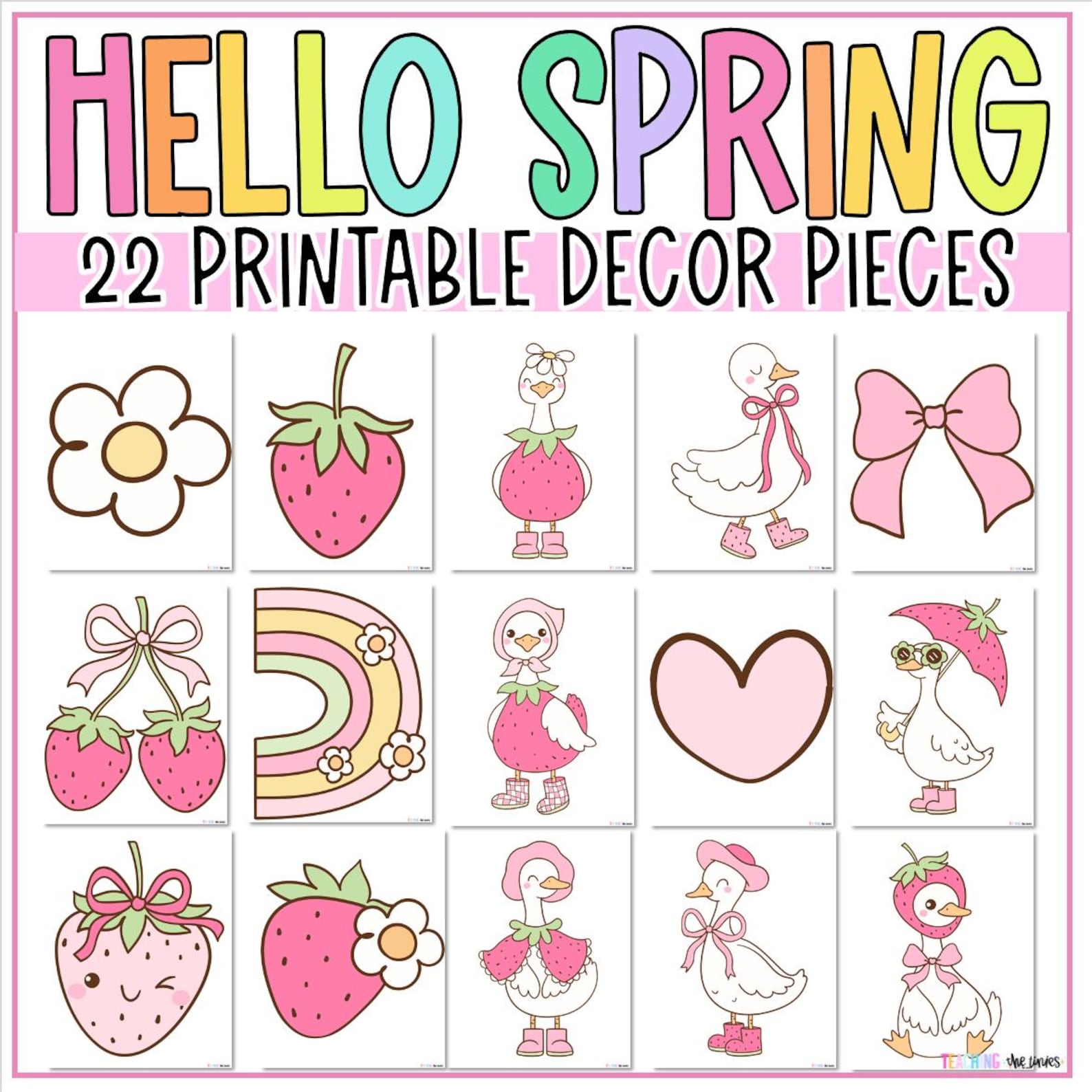 Silly Goose Bulletin Board Kit | Cutesy Classroom Spring Decor ...