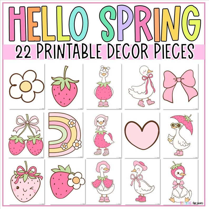 Silly Goose Bulletin Board Kit | Cutesy Classroom Spring Decor ...