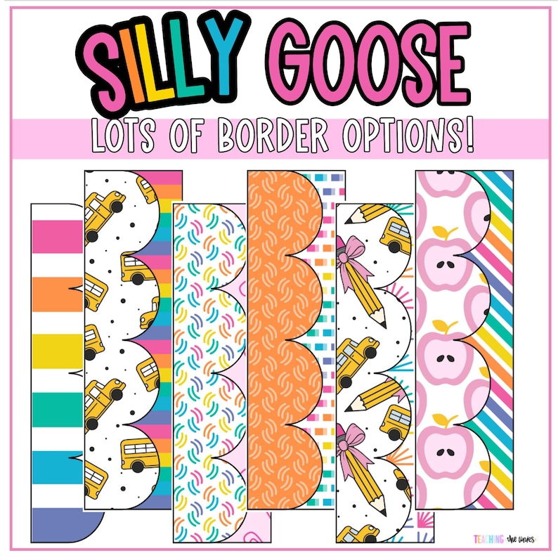 Silly Goose Back to School Bulletin Board | Unique Trendy Classroom ...