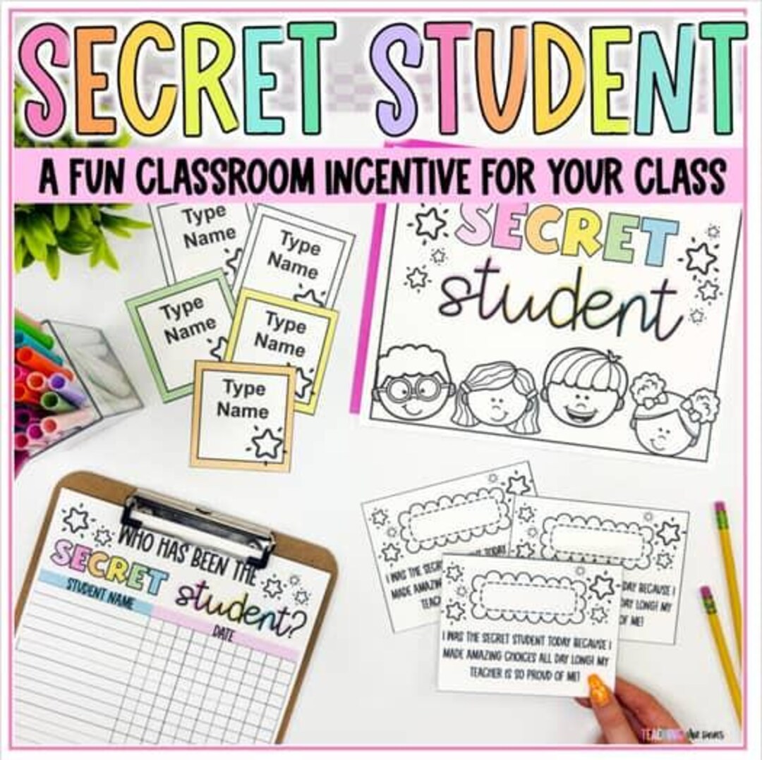 Secret Student Classroom Management Strategy | Pretty in Pastel ...
