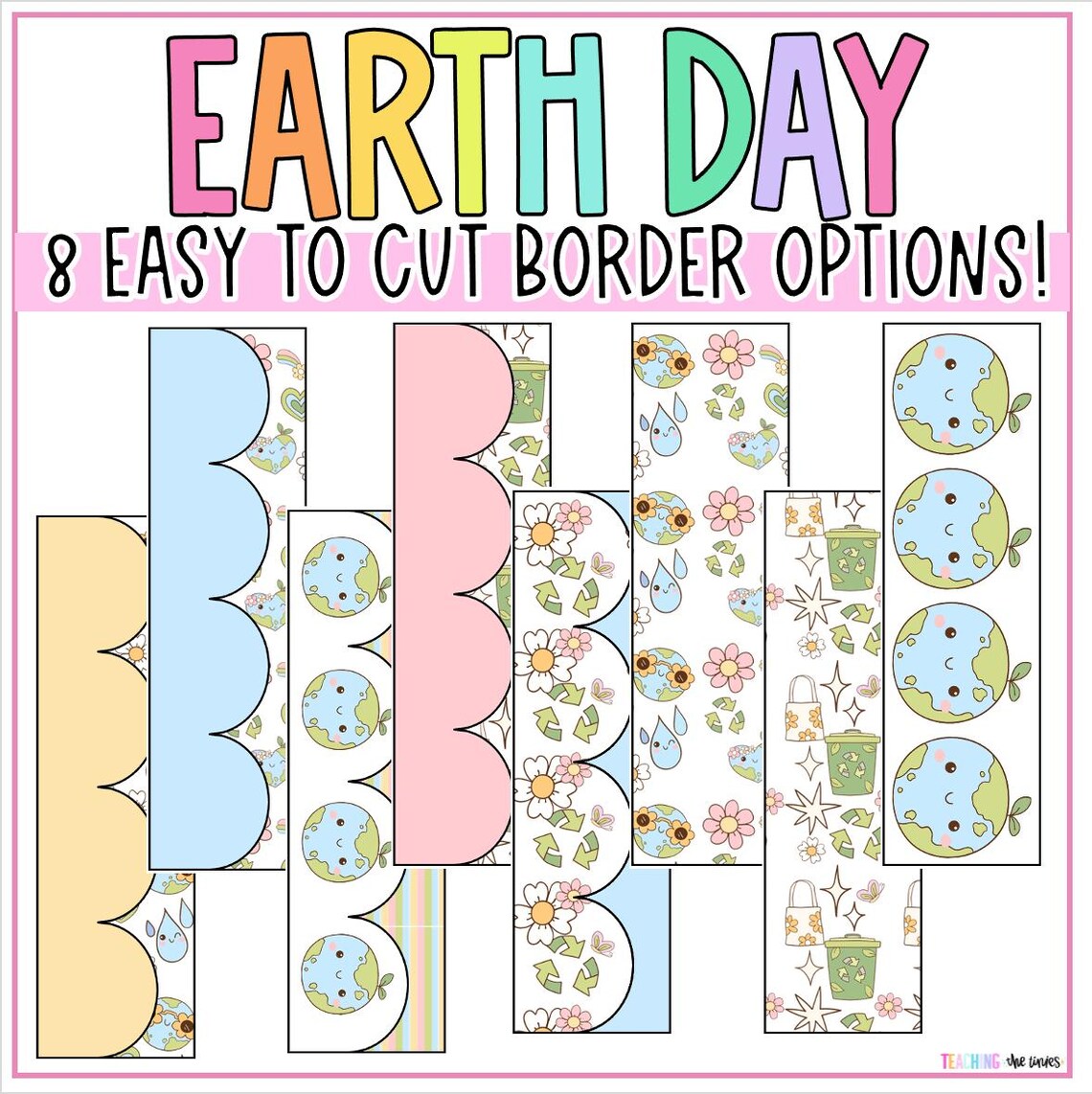 Earth Day Bulletin Board Kit | Cutesy Classroom Earth Day Decor ...