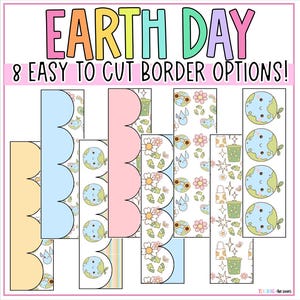 Earth Day Bulletin Board Kit | Cutesy Classroom Earth Day Decor ...