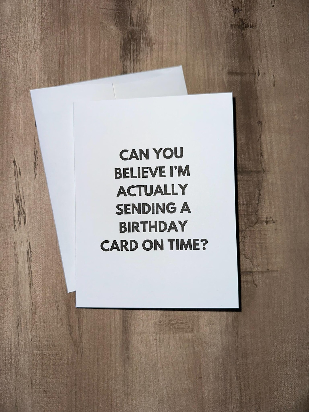 Funny Birthday Card | Sarcastic Dry Humor Birthday Card | Remembered ...