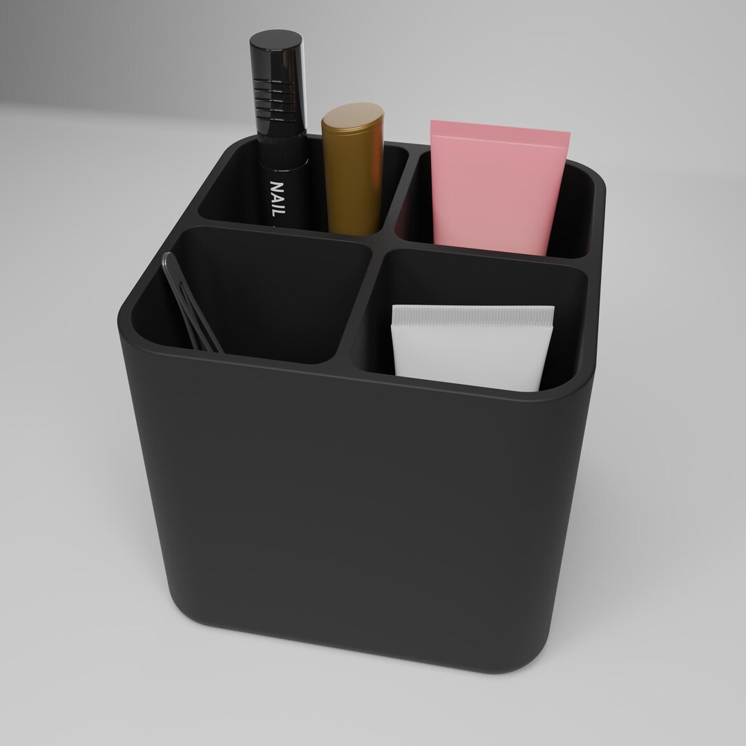 Makeup Organizer Caddy - Makeup Brush Holder - Bathroom Accessories ...