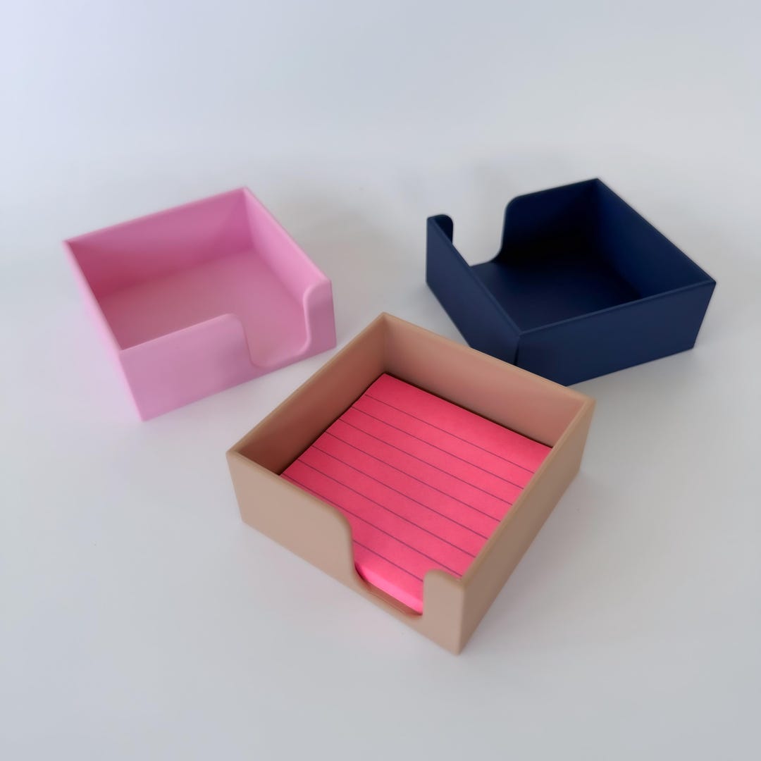 Sticky Note Holder Desk Accessories Desk Organizer Office Decor Office ...