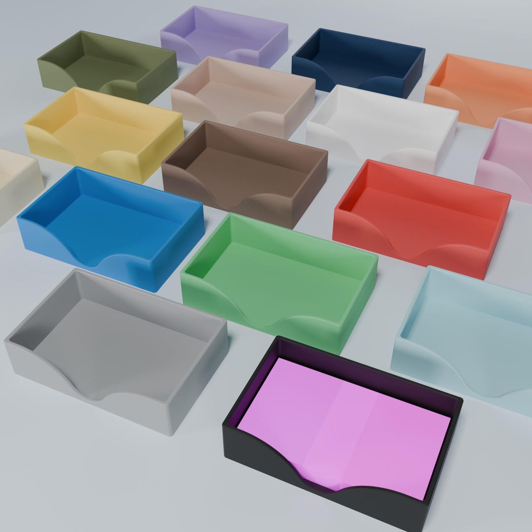 Sticky Note Holder - 3x5 Sticky Notes - Desk Accessories - Desk ...