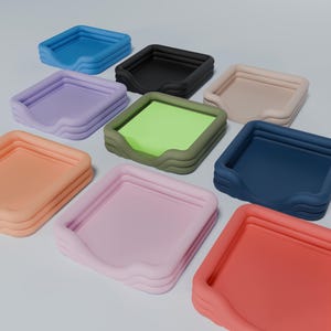 3x3 Sticky Note Holder - 16 Color Options - Desk Accessories - Desk ...