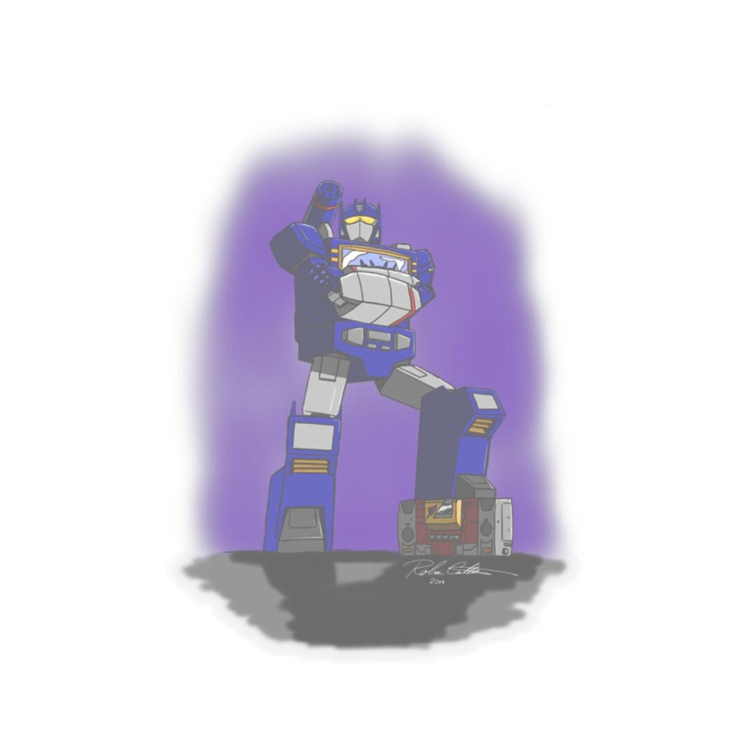 Soundwave Superior Sticker - Etsy