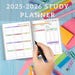 2025-2026 Student Planner Bundle: Weekly, Monthly Study Tracker ...