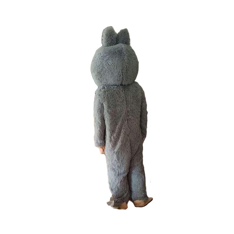 Affordable Gray Labubu Mascot for Birthdays and Parties - Etsy
