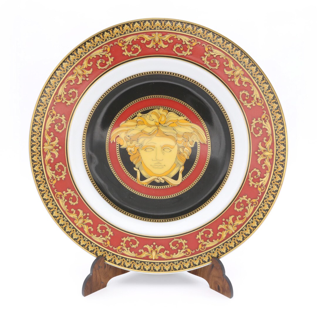 Versace Decor Plate by Rosenthal - Vintage Porcelain Plate - Luxury ...