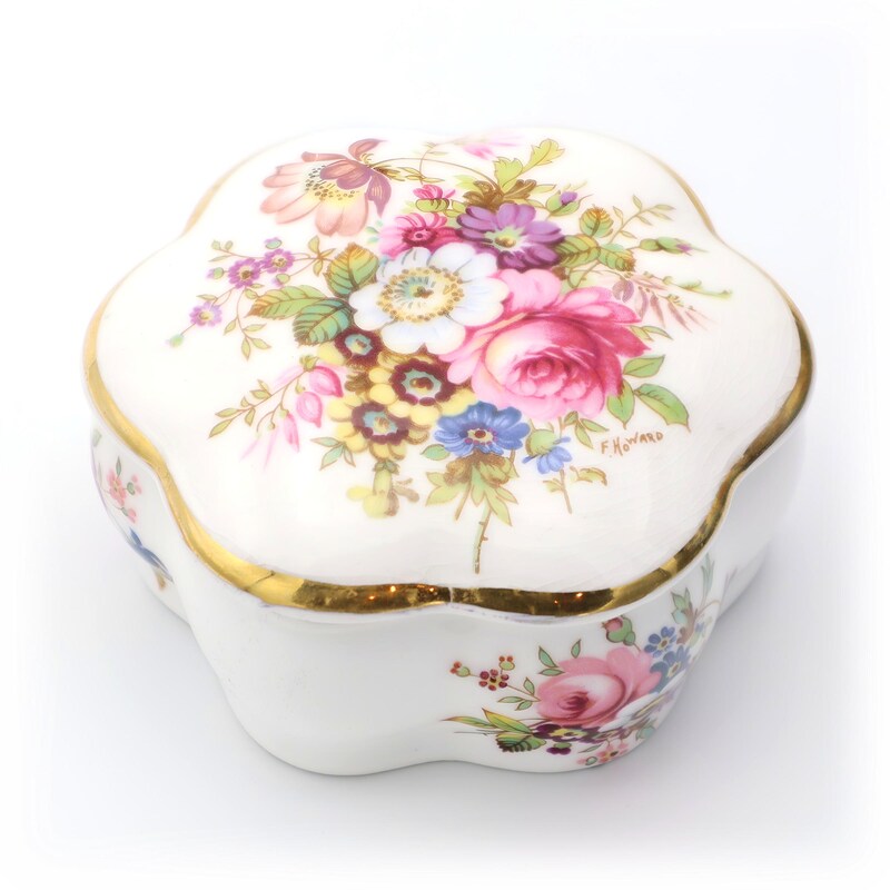 Porcelain Trinket - Etsy