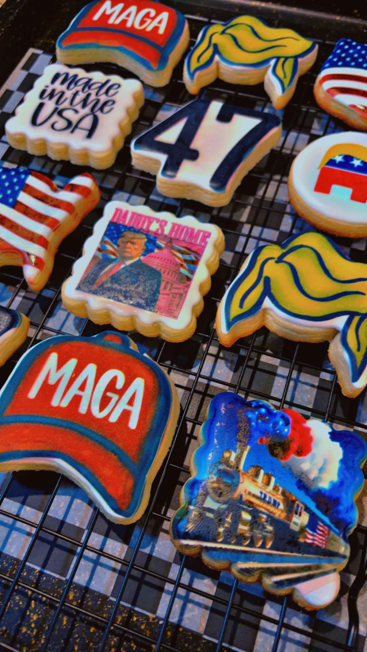 TRUMP MAGA Sugar Cookies - Etsy