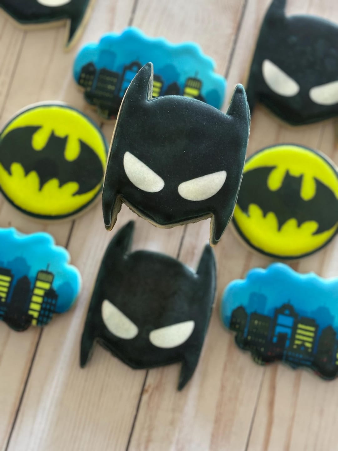 Batman Custom Sugar Cookies - Etsy