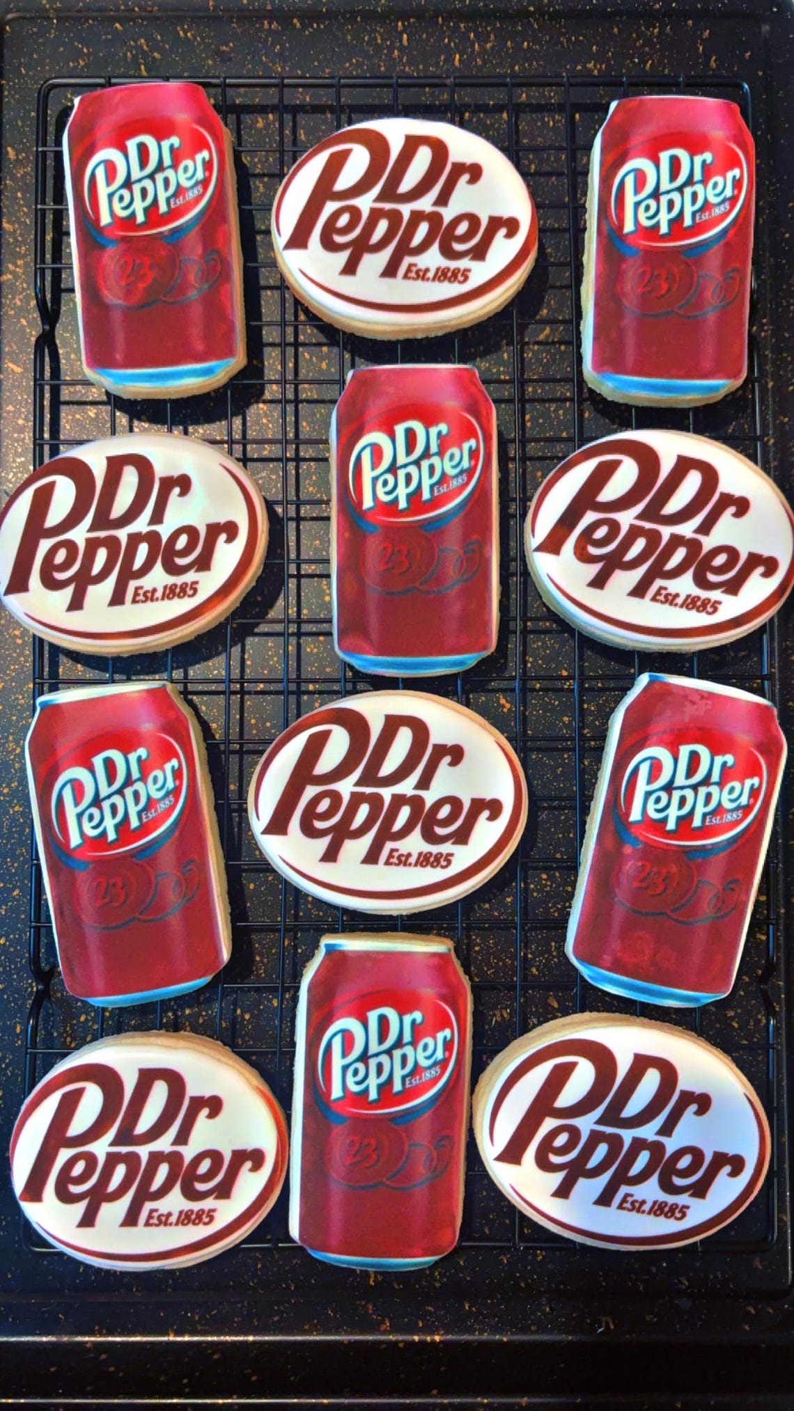 Custom Dr. Pepper Sugar Cookies - Etsy