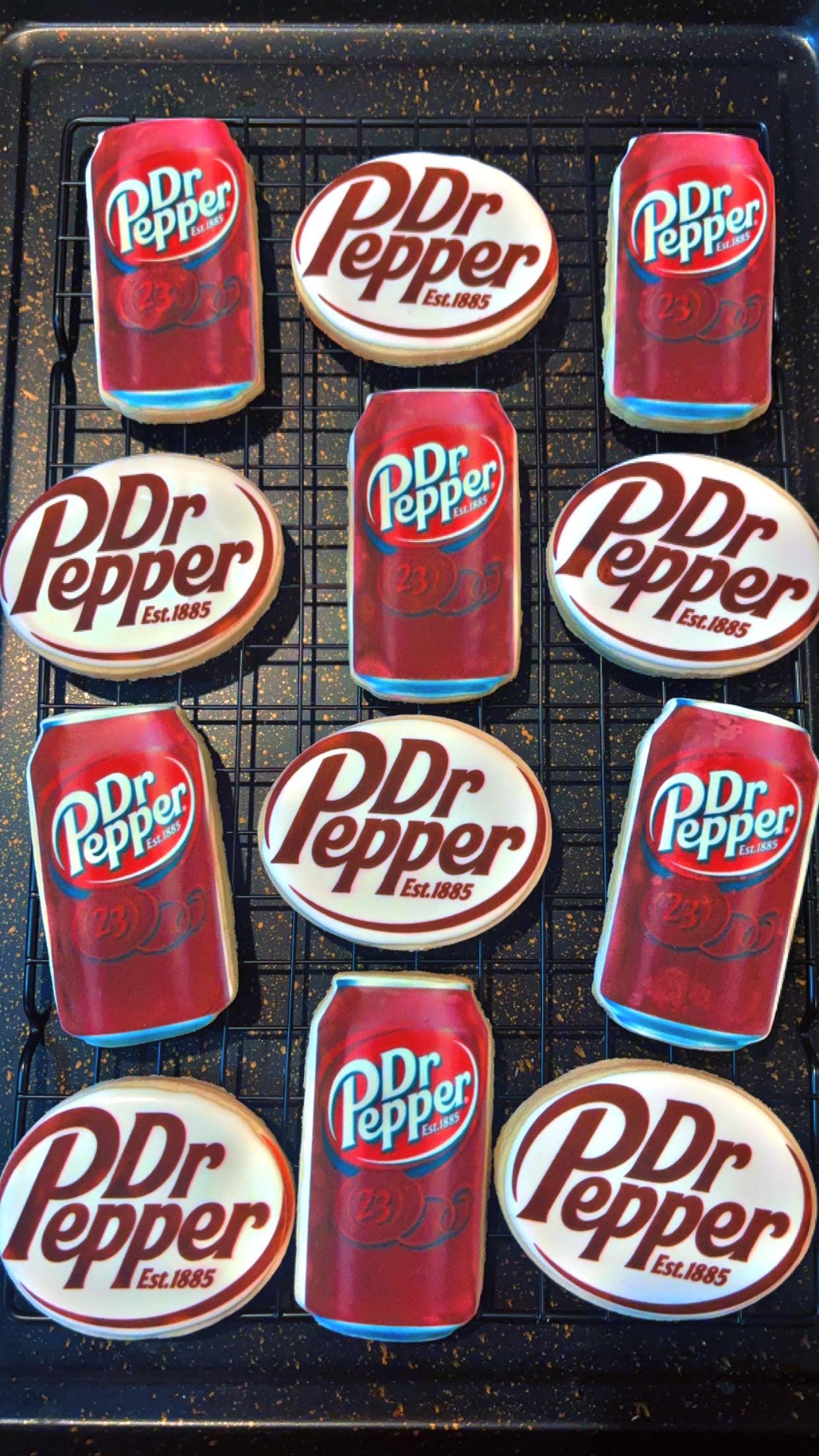 Custom Dr. Pepper Sugar Cookies - Etsy