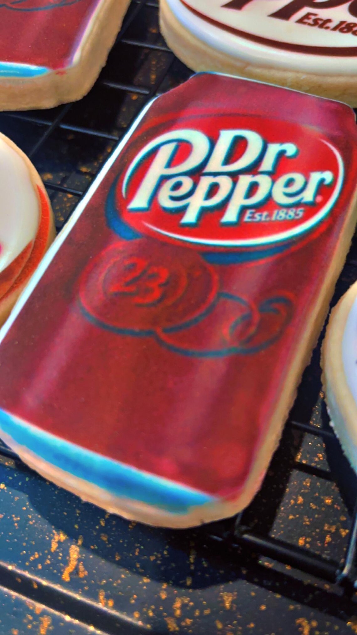 Custom Dr. Pepper Sugar Cookies - Etsy