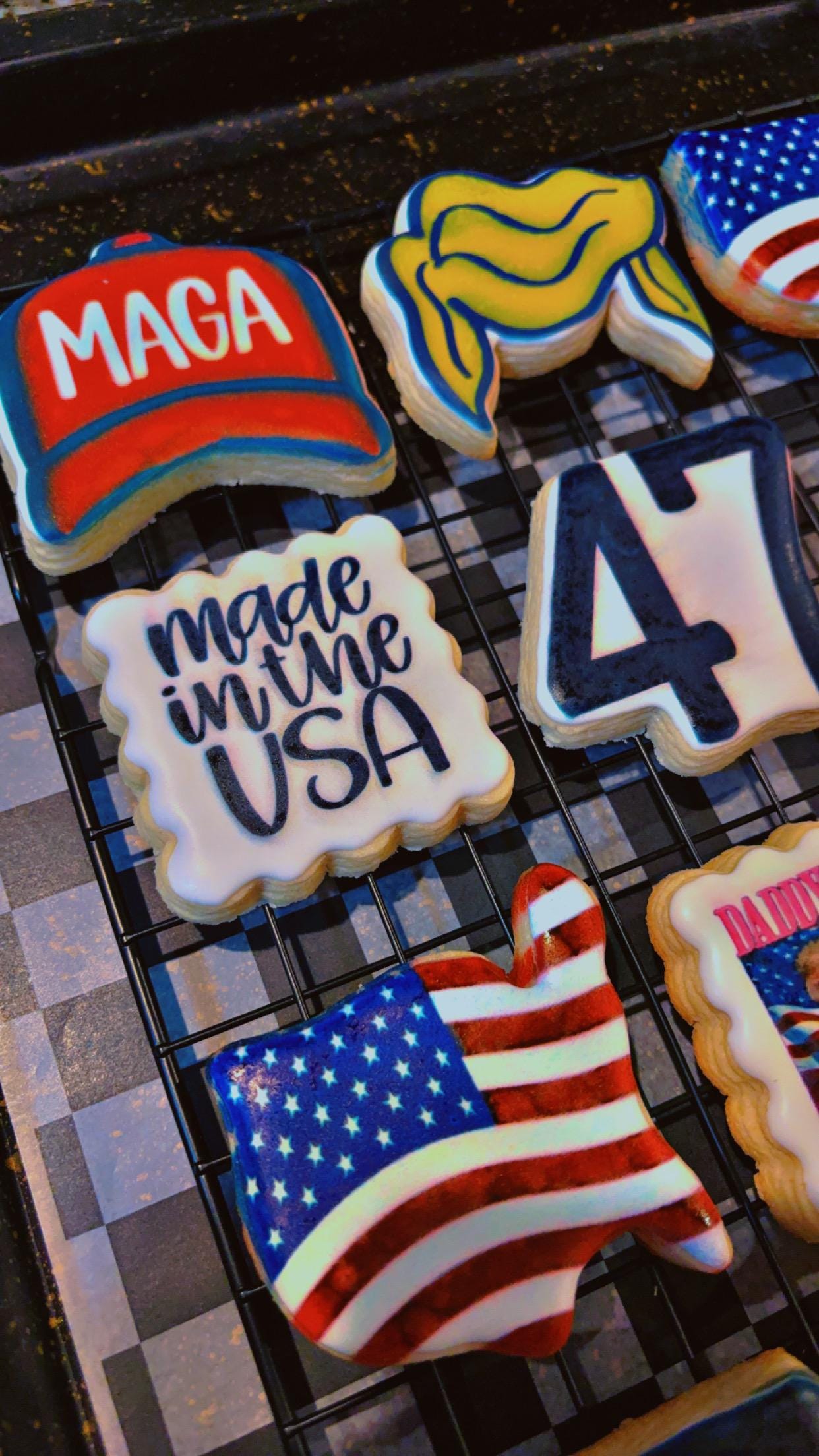 TRUMP MAGA Sugar Cookies - Etsy