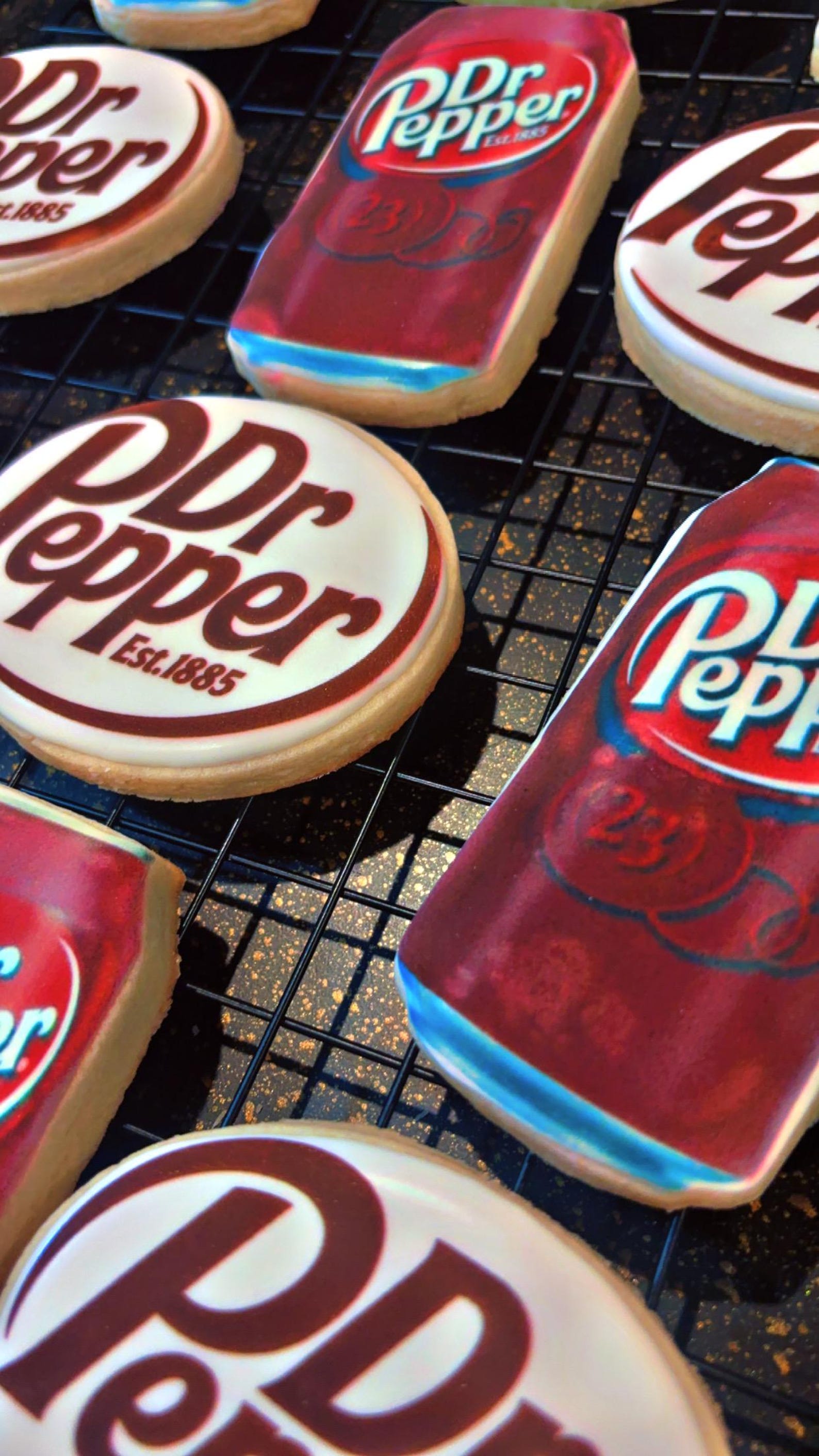 Custom Dr. Pepper Sugar Cookies - Etsy