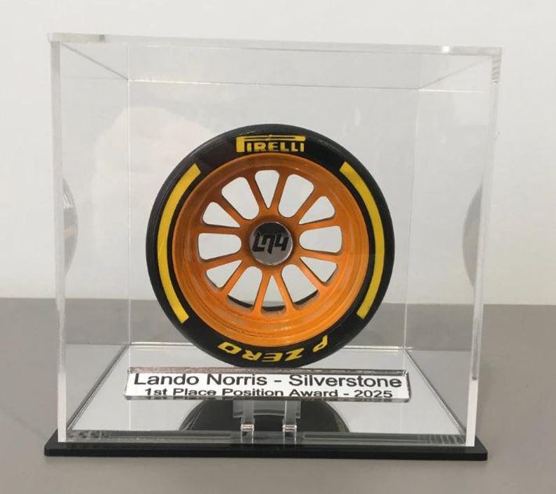 Lando Norris 2025 Silverstone Win Tyre Tire Display Award (SMALL) - Etsy