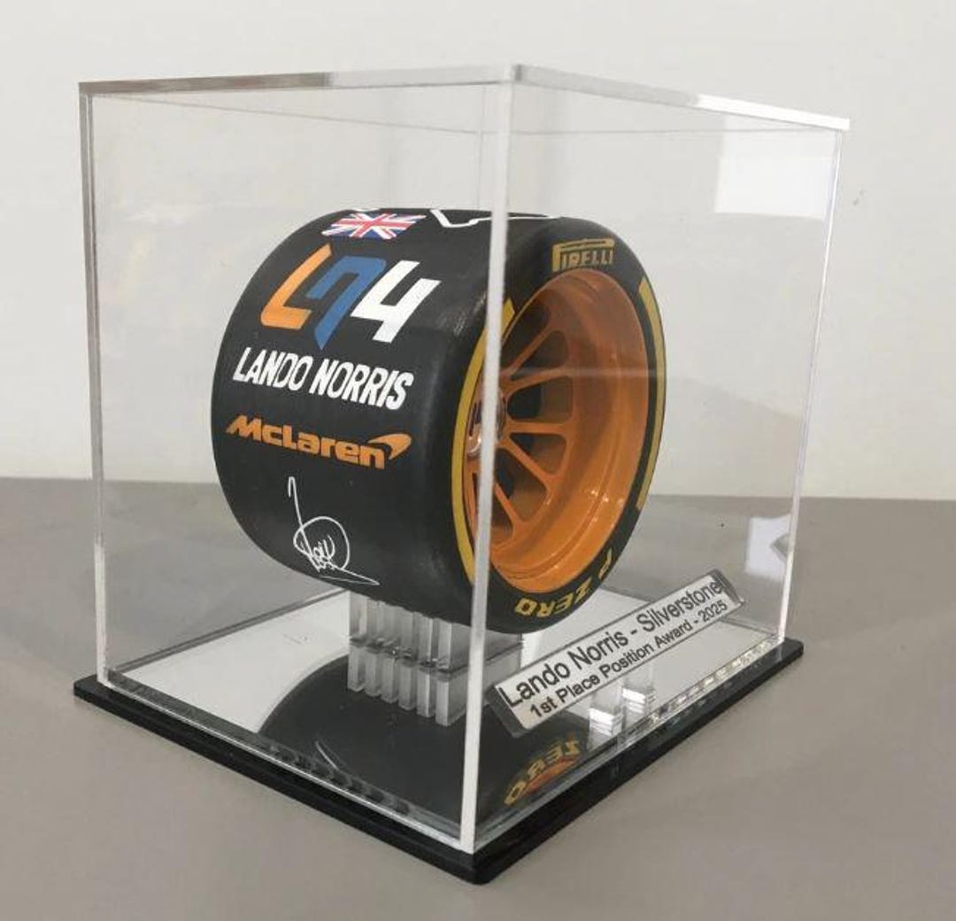 Lando Norris 2025 Silverstone Win Tyre Tire Display Award (SMALL) - Etsy UK