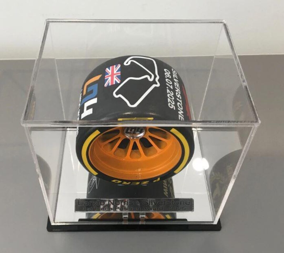 Lando Norris 2025 Silverstone Win Tyre Tire Display Award (LARGE) - Etsy