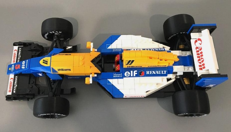 LEGO ICONS Nigel Mansell Williams FW14B Replacement Wheels UNPAINTED ...