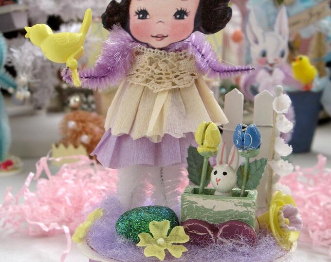 Vintage Inspired Easter Sugar Sweet Spring Keepsake Little - Etsy