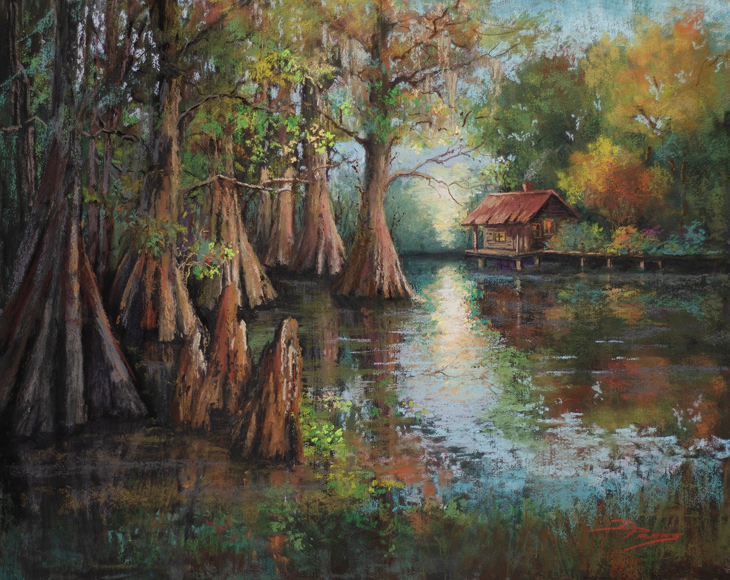 Bayou Painting
